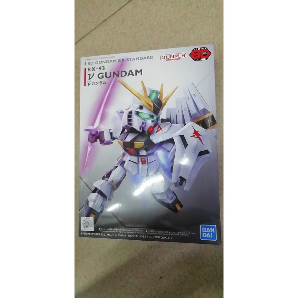 [BANDAI] MÔ HÌNH ĐỒ CHƠI LẮP RÁP GUNDAM SD EX-STANDARD 016 RX-93 NU ...