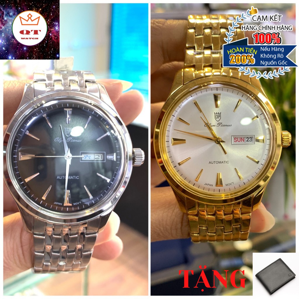 Đồng Hồ Cơ Nam Olym Pyanus OP 990141 Tặng Ví Nam Cao Cấp | Shopee Việt Nam