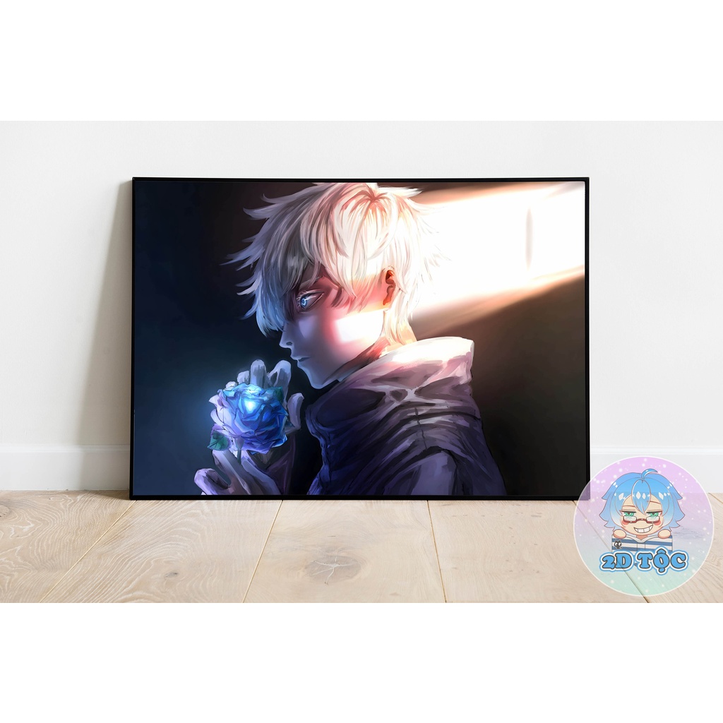 TRANH POSTER A3 GOJO SATORU (2) ANIME MANGA JUJUTSU KAISEN CHÚ THUẬT ...