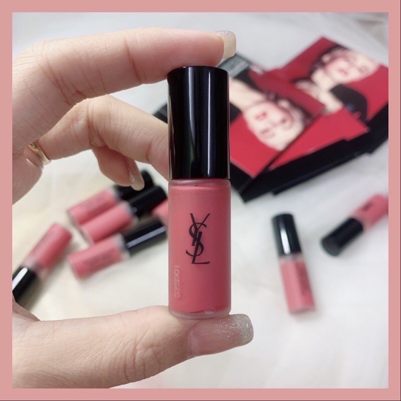 Son Kem lì YSL Tatouage Couture Velvet Cream màu 216 hồng đất minisize ...