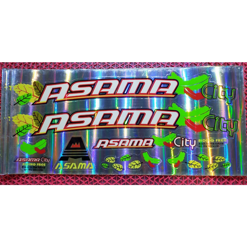 Bộ tem dán xe đạp Martin 107 chữ vàng, Martin@ và asama | Shopee Việt Nam