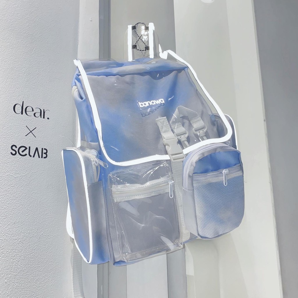 Balo Banawa Tie Dye See Thru Backpack | Shopee Việt Nam