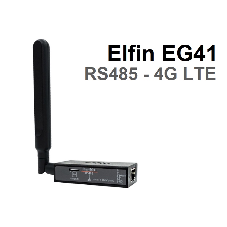 Bộ chuyển đổi tín hiệu RS485 Modbus RTU sang 4G LTE Elfin EG41 | Shopee Việt Nam
