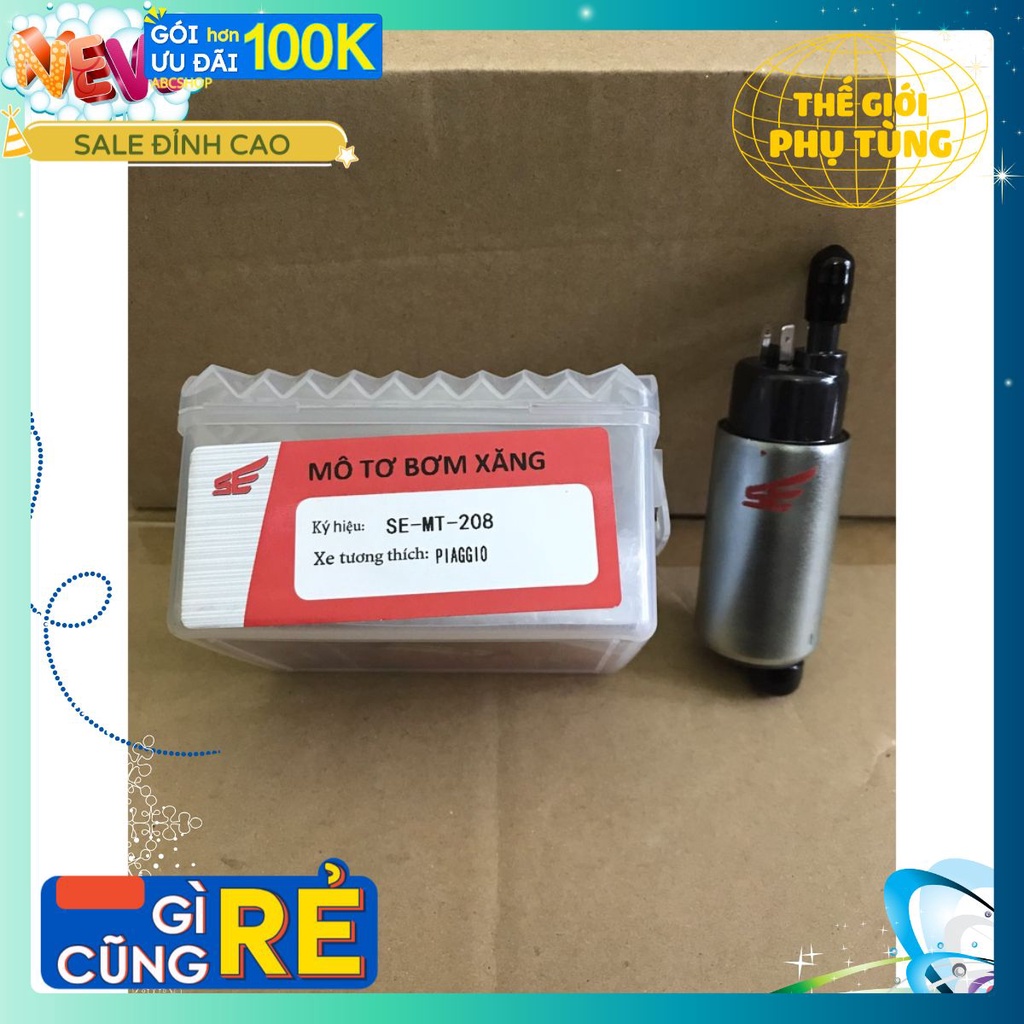 Mô tơ bơm xăng dành cho dòng xe PIAGGIO thương hiệu SE (motor Fly ...