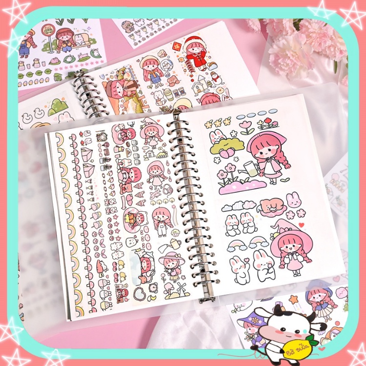 Ruột Giấy Sổ Chiết Sticker Lưu Trữ Washi Tape Ruột Sổ Còng A5 B5 Dụng ...