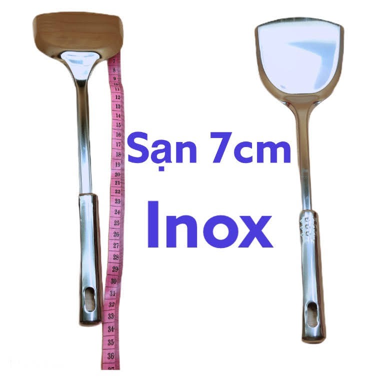sạn xào thức ăn inox size 7cm tiện lợi | Shopee Việt Nam