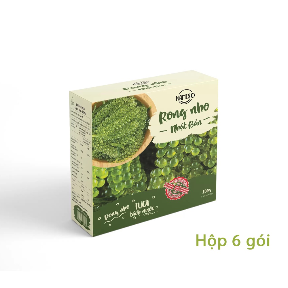 [Chính hãng] Rong nho tách nước Namiso Organic | Shopee Việt Nam