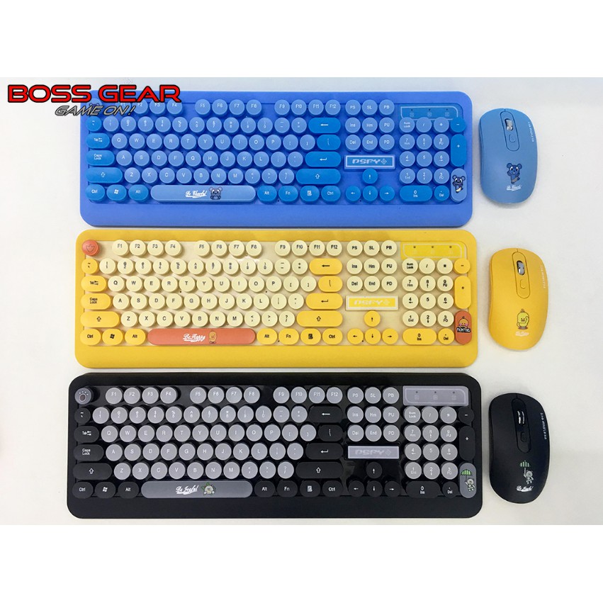 Combo không dây Keyboard + Mouse PSPY K68 Chính hãng | Shopee Việt Nam