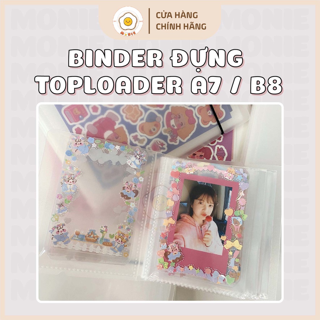 Binder Mini Trong Đựng TOP A7/B8 40 Sheet. | Shopee Việt Nam