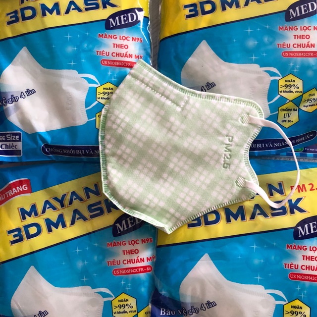MAYAN 3D Mask ( giá 1 gói 5 cái) | Shopee Việt Nam