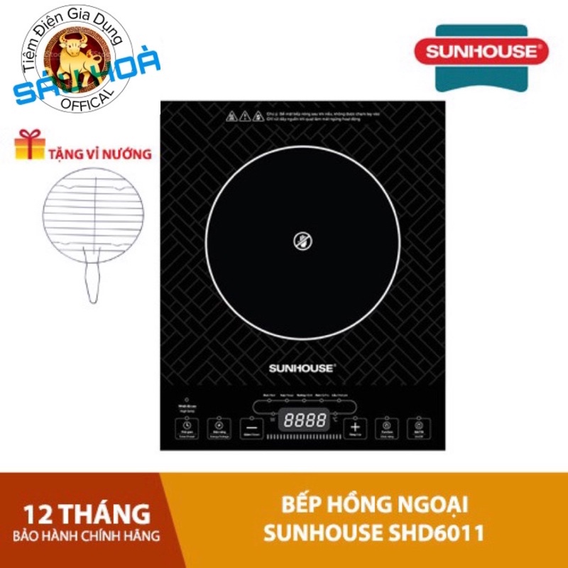 Bếp hồng ngoại Sunhouse SHD6011 (hàng chính hãng) | Shopee Việt Nam