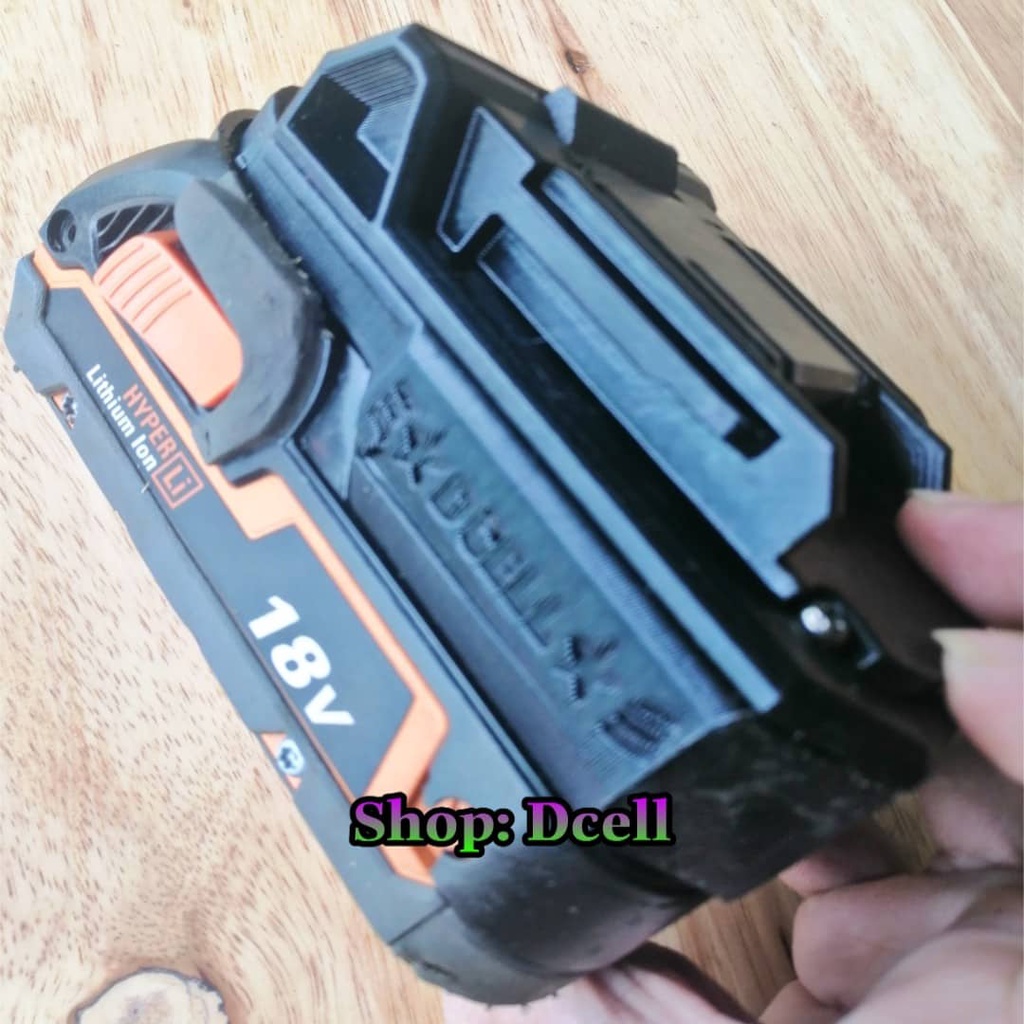Đế Chuyển Pin AEG / AEG Ridgid Cho Máy Makita 18v In 3D Nhựa Chịu Lực ...