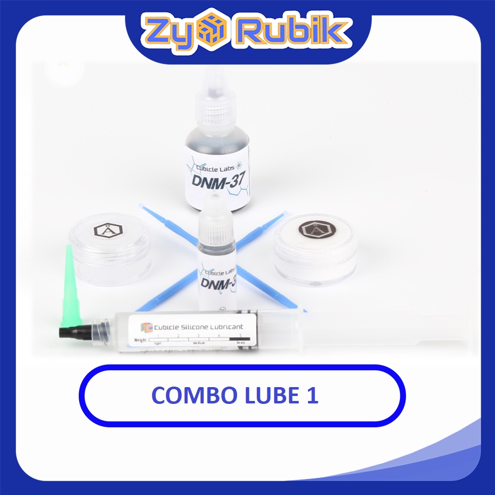 [Combo Lube Rubik 1] Dầu bôi trơn rubik combo Cubicle Weight 1 ...