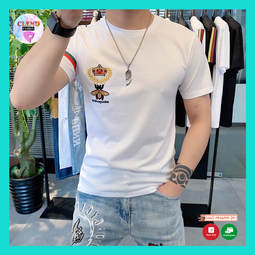 Áo Thun Nam , Án Thun Nam Tay Ngắn Clend Fashion Chất Liệu Cotton Mềm Mịn Co Giãn Thời Trang Cao ...