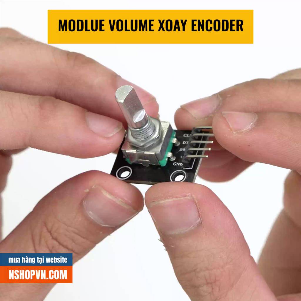 Mạch Volume Xoay Rotary Encoder 360 Độ KY-040 | Shopee Việt Nam