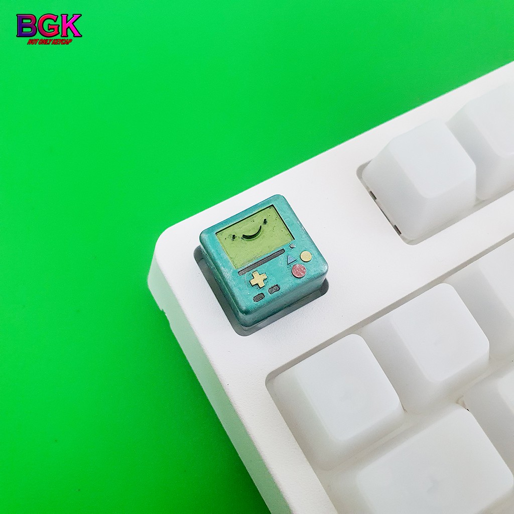 Keycap Lẻ BMO người máy trong Adventure Time ( keycap resin độc lạ ...