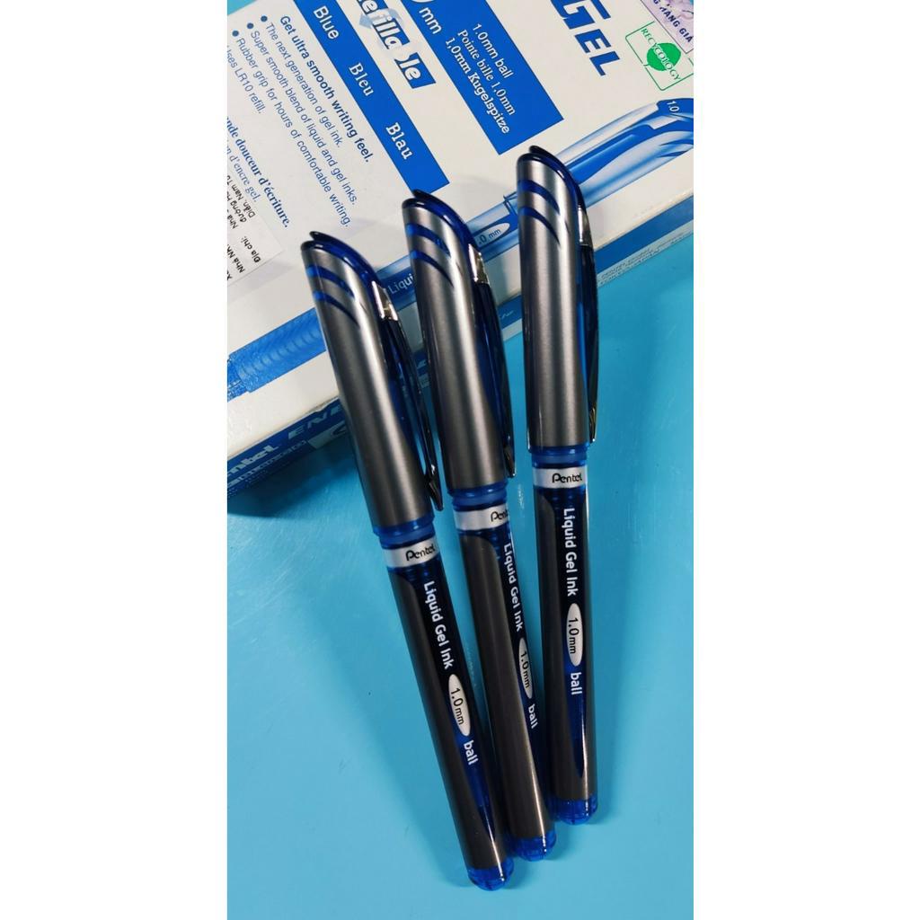 PENTEL Bút Ký ENER Gel BL57 Mực Xanh 0.7mm và BL60 1.0mm . | Shopee ...