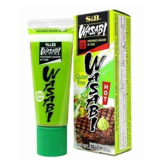 [Nhập khẩu từ Nhật Bản] Gia vị wasabi S&B Prepared Wasabi In Tube ...
