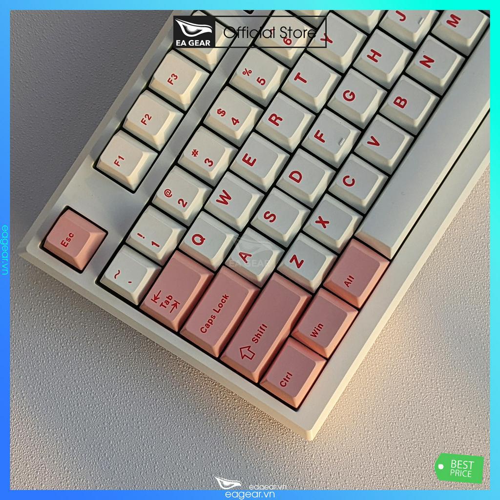 Bộ Keycap Pink Love (141 nút, PBT dyesub, Cherry profile) - EA Gear ...