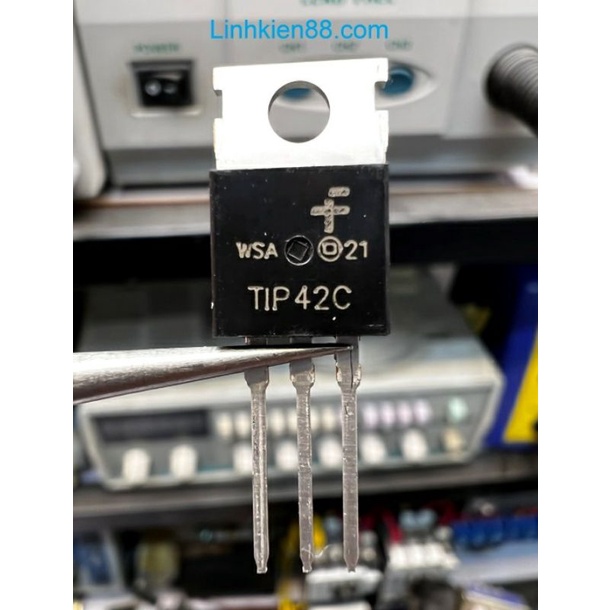 Tip42 Transistor TIP42C NPN 6A 100V To=220 hàng mới chính hãng | Shopee ...