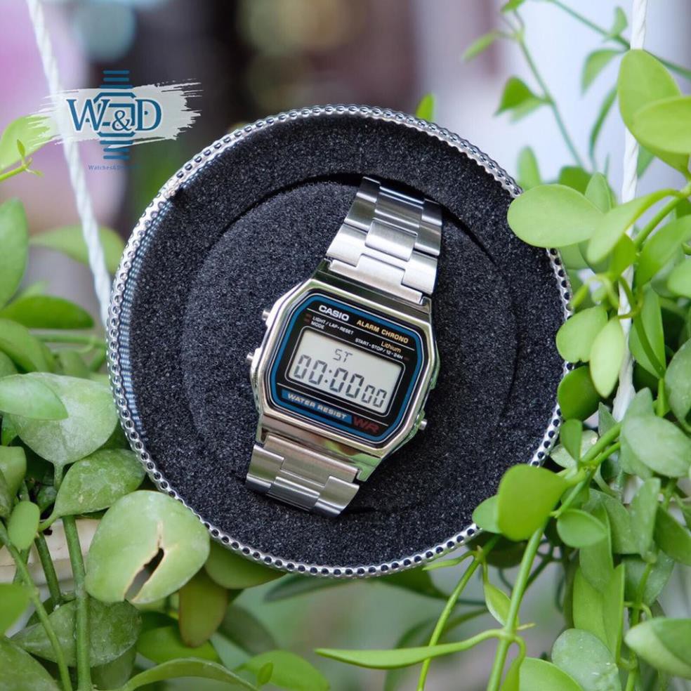 Đồng hồ nam casio A159-A158 Full box điện tử chống nước siêu cá tính và ...