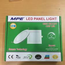 Đèn CHÍNH HÃNG MPE-Đèn Âm Trần Tròn Led Panel MPE Series RPL | Shopee ...