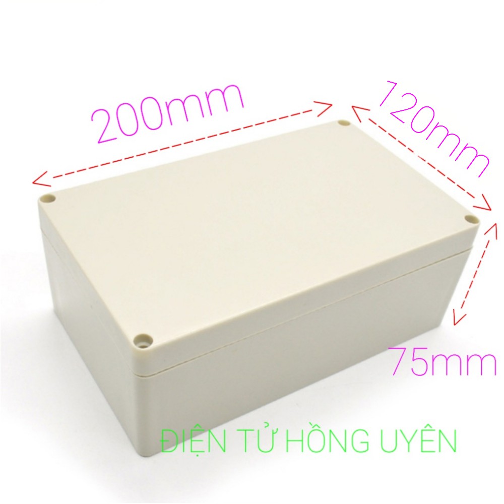 Hộp nhựa điện tử nhiều kích thước 265x185x95mm / 240x160x90mm ...