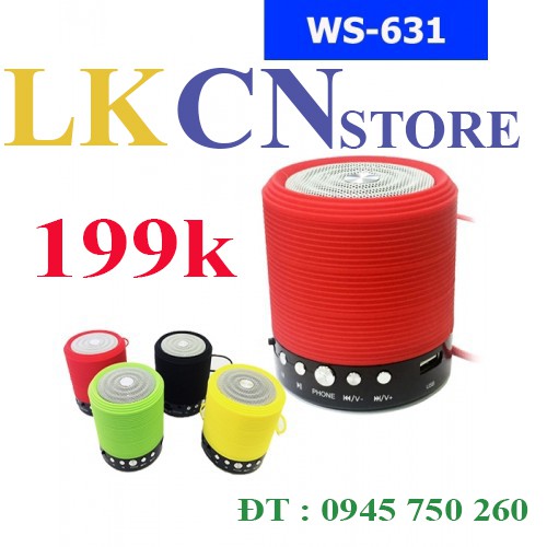 LOA BLUETOOTH WS-631 | Shopee Việt Nam