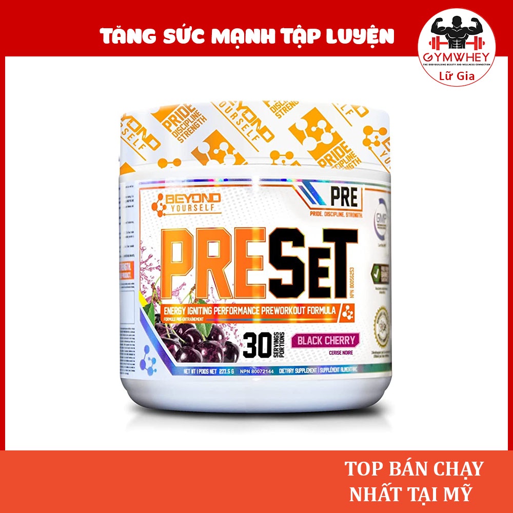 Beyond Preset Pre Workout Tăng Sức Mạnh Trước Tập (60 Lần Dùng ...