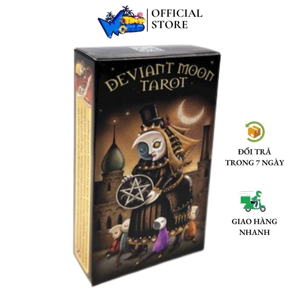 Bộ bài deviant moon tarot D5 deck borderless edition cards | Shopee ...