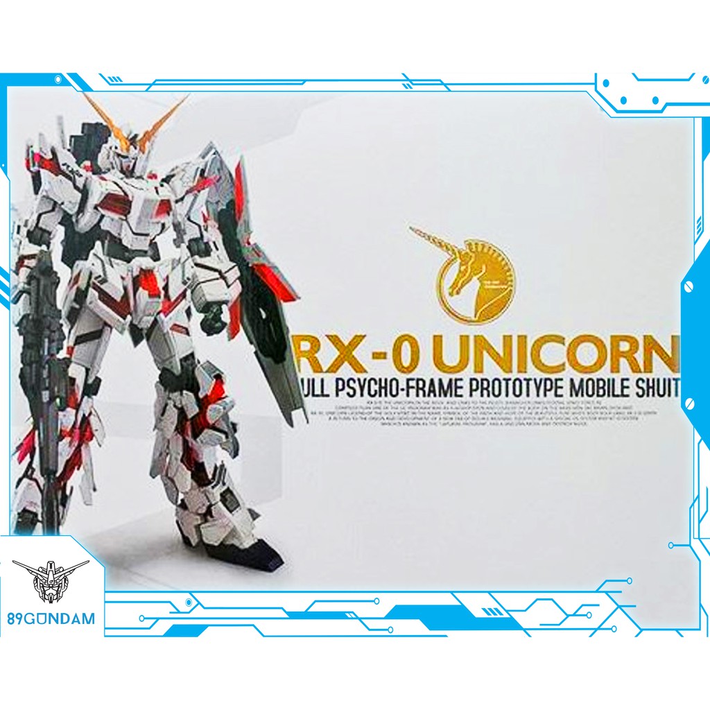 Mô Hình Lắp Ráp Gundam PG RX-0 Unicorn MMK (ko LED) | Shopee Việt Nam