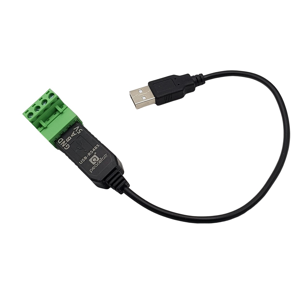 Cáp chuyển đổi giao tiếp RS485 sang USB Peacefair, USB to RS485 ...