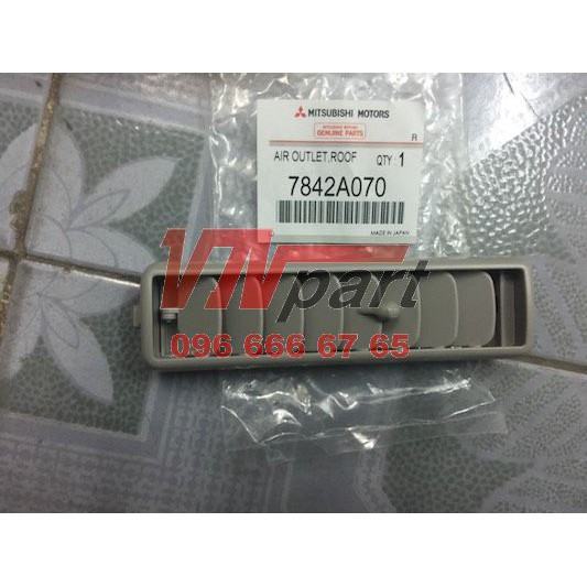 Cửa Gió Điều Hoà Misubishi Pajero Sport Chính Hãng 7842A070 | Shopee ...