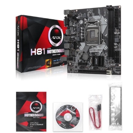 Bo Mạch Chủ Mainboard AFOX H510 | H110 | H81 | H61 MA2 chính hãng mới ...