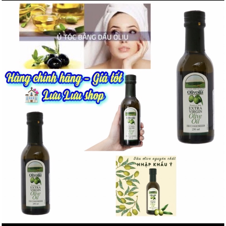 Dầu olive extra Virgin Olivoilà chai 250ml | Shopee Việt Nam