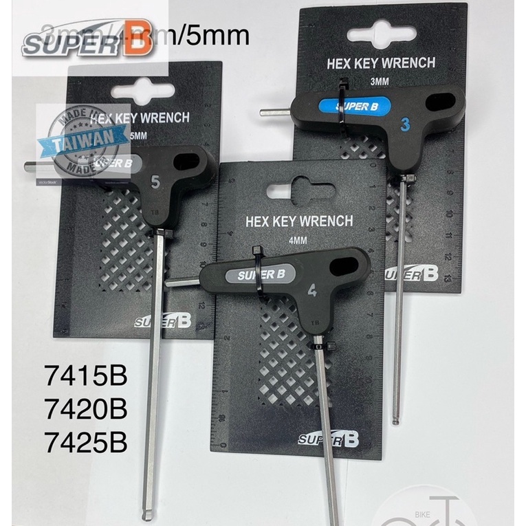 Lục giác T cầm tay SuperB 3/4/5MM(7415B/7420B/7425B) | Shopee Việt Nam
