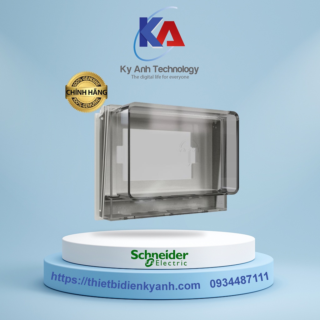 Mặt che phòng thấm nước IP 55 Schneider M3T01WP_WE - dùng cho dòng công ...