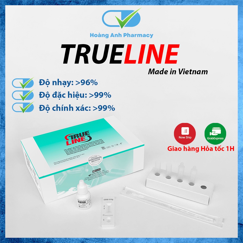 Bộ Kit test nhanh kháng nguyên Covid 19 TrueLine chính hãng đã được Bộ ...