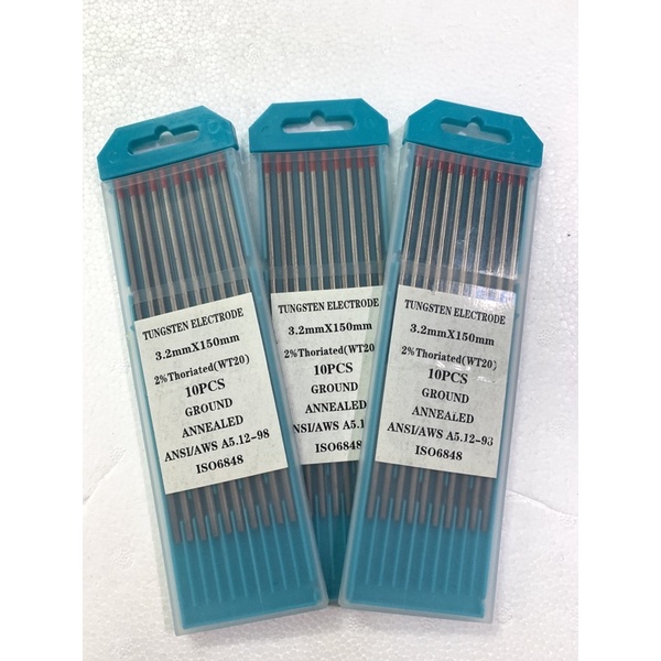 1 Kim hàn Tig 1.6mm - 2.0mm - 2.4mm - 3.2mm TUNGSTEN cho máy hàn Tig ...