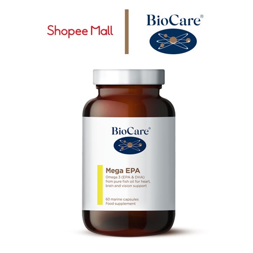 Viên uống Mega EPA Omega 3 fish oil Biocare 60 viên | Shopee Việt Nam