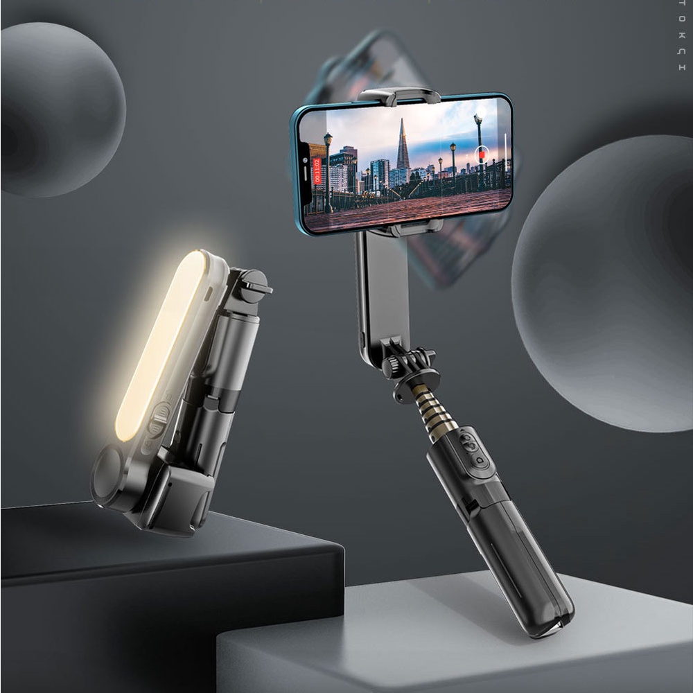 🌟🌟 Gậy tự sướng Selfie Mini Gymbal điện thoại L08 L09 chống rung giá rẻ dùng quay Vlog - Tiktok ...