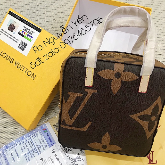 Túi hộp chữ LLVV full box | Shopee Việt Nam