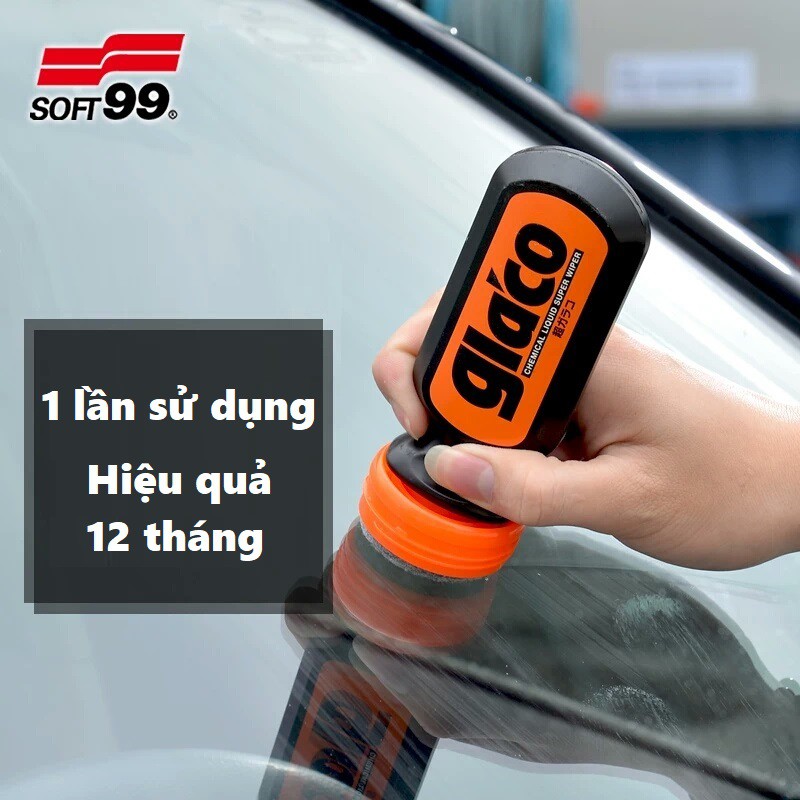 Dung dịch nano phủ kính chống nước 12 tháng Ultra Glaco Soft99 - Chai phủ nano chống nước cho ...