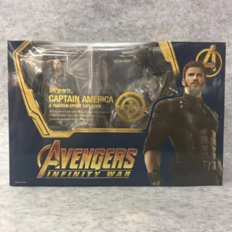 Mô hình nhân vật Avengers Infinity War: Captain America & Effect ...