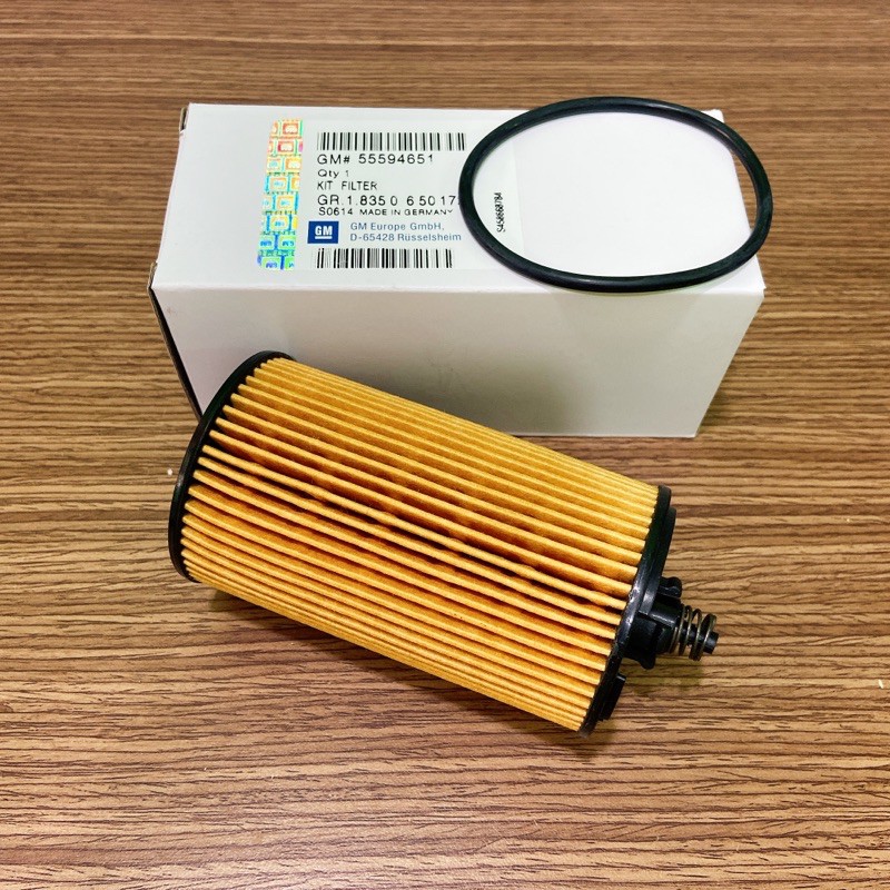 Lọc nhớt Chevrolet Cruze, Trax (có lò xo 55594651, 25195785, 25195775 ...