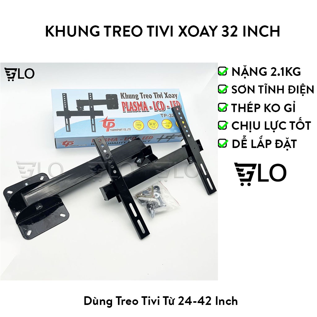 Khung Tivi Treo Tường Xoay Được Từ 24inch Đến 63inch Dùng Cho Mọi Loại ...