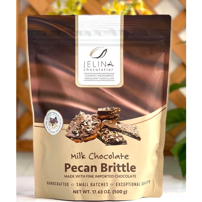 Socola Jelina phủ hạt hồ đào #Made_in_Canada JELINA CHOCOLATIER MILK ...