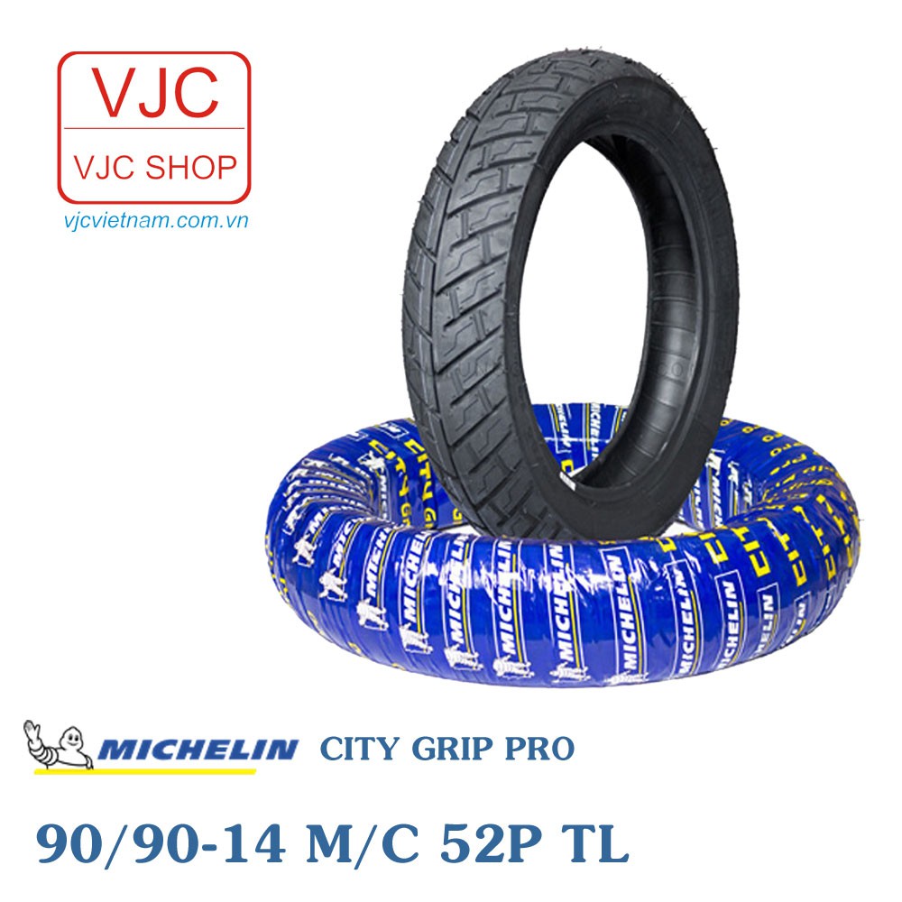 Vỏ ( Lốp ) xe Michelin City Grip Pro 90/90-14 TL Thái Lan _ Lốp Trung Thành | Shopee Việt Nam