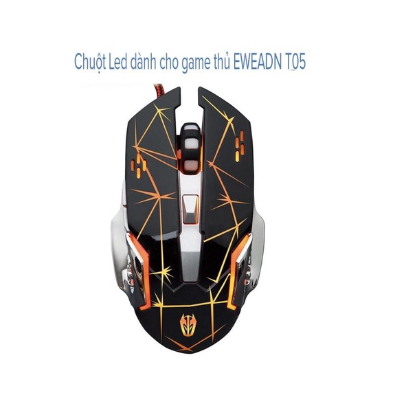 [HCM]Chuột Led dành cho game thủ EWEADN T05 (đen) | Shopee Việt Nam