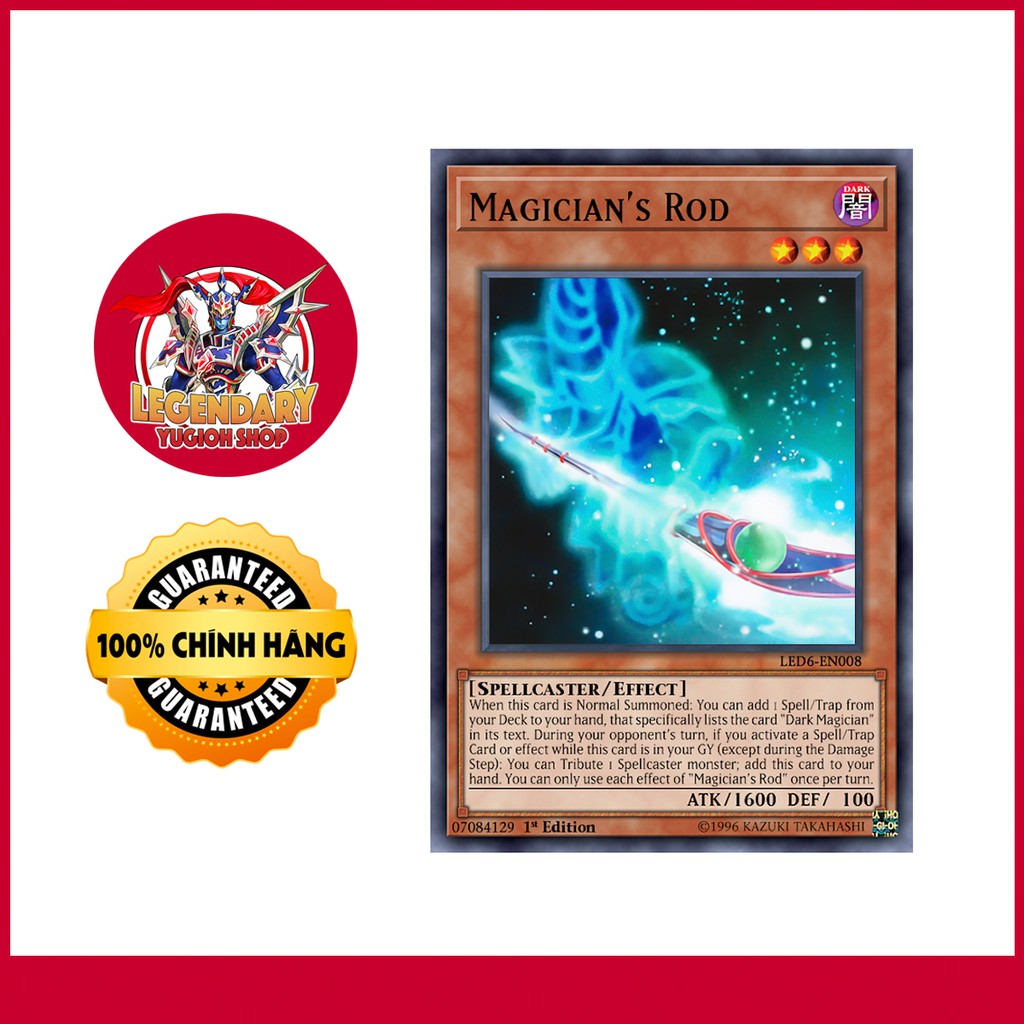 [Thẻ Bài Yugioh Chính Hãng] Magician's Rod | Shopee Việt Nam